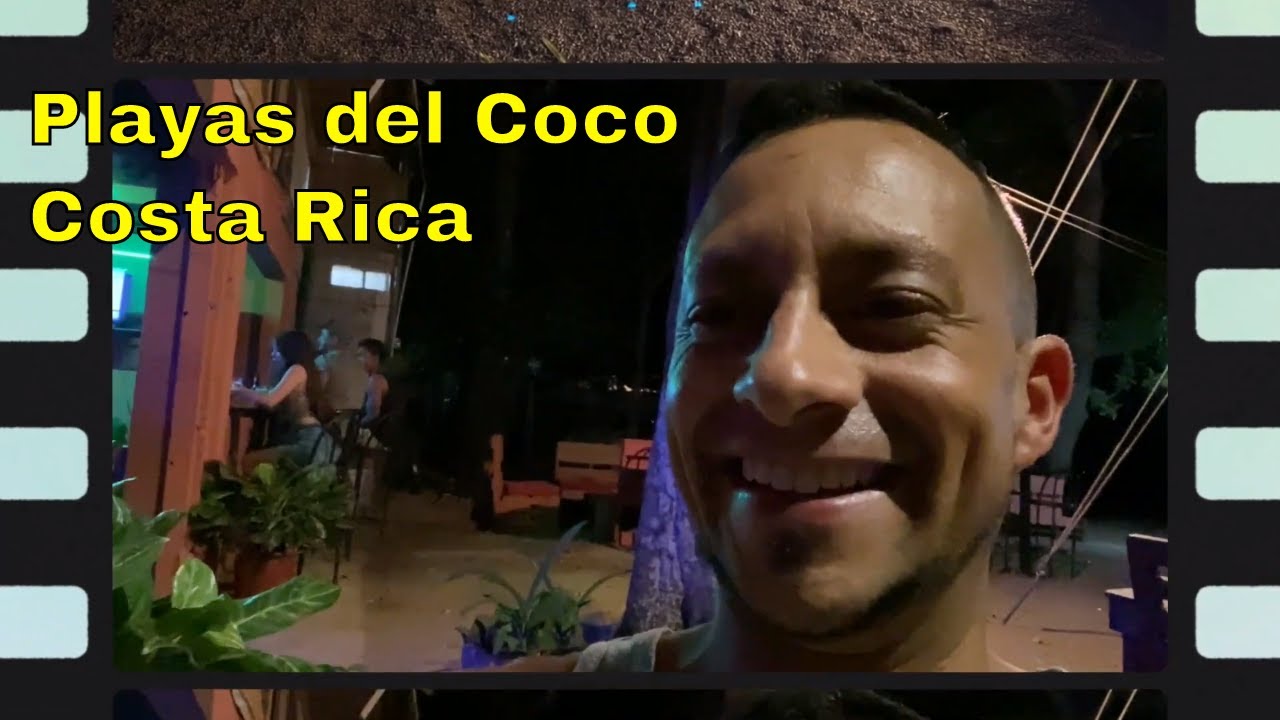 Locals singing at a Playas Del Coco beach bar, Costa Rica - Can't see ...