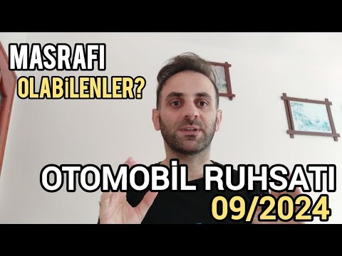 Otomobil Ruhsatına  Dönüşümü Masrafı ve Olabilenler (2025 videosu eklendi)