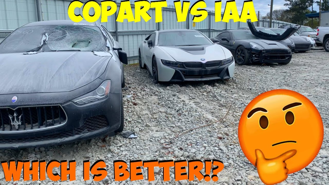 IAA VS COPART | WHAT'S THE DIFFERENCE BETWEEN COPART & INSURANCE AUTO ...