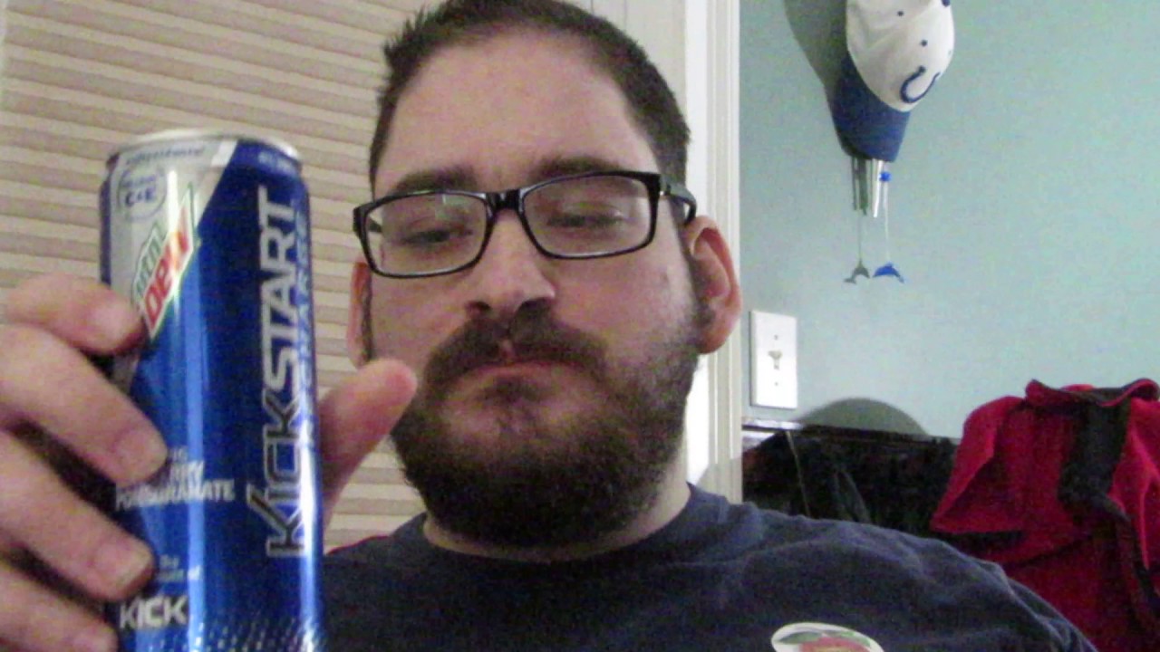 Mtn. Dew Kickstart Energizing Blueberry Pomegranate Review - YouTube
