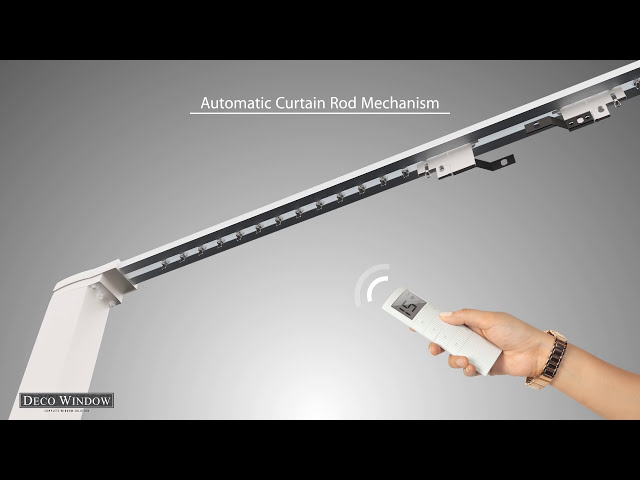 Motorized Curtain Track System Smart Home Curtain Track