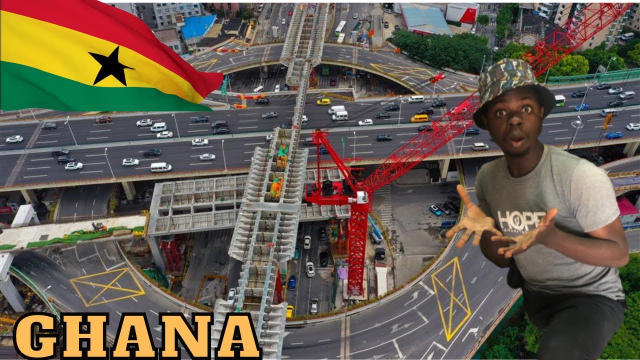 4k 360 view of the Mega project ongoing in Accra Ghana - YouTube