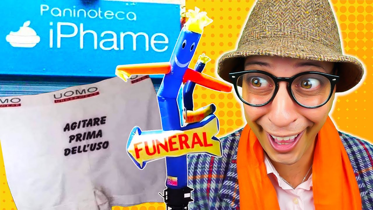 I CARTELLI più DIVERTENTI di sempre *parte 97* - YouTube