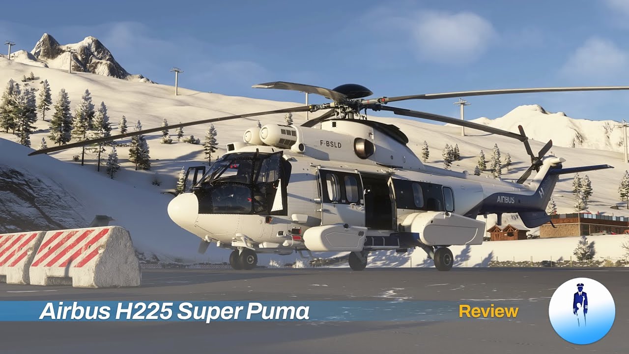 H225 Super Puma | Alpes | HPG | FS 2024 - YouTube