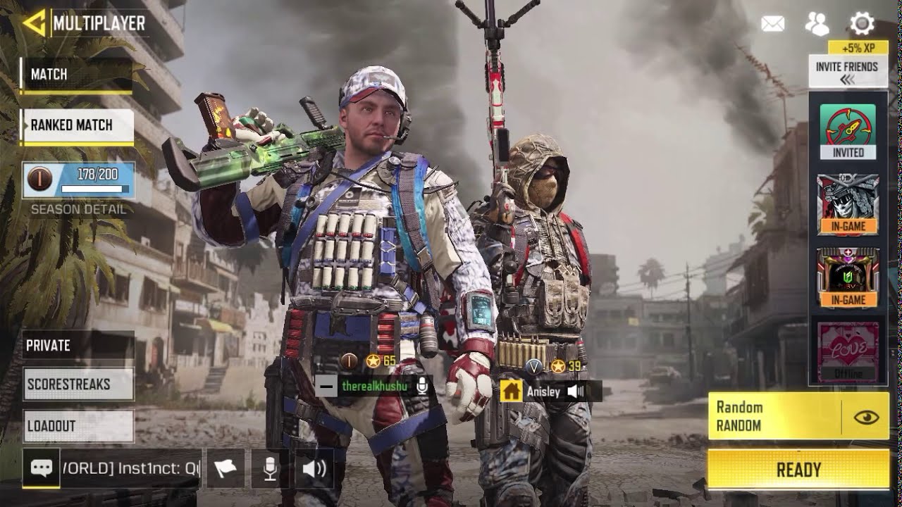 Multiplayer cod mobile vol2 - YouTube