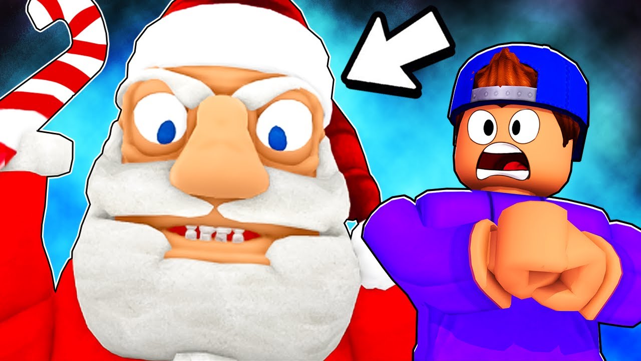 ROBLOX EVIL SANTA ESCAPE OBBY! - YouTube