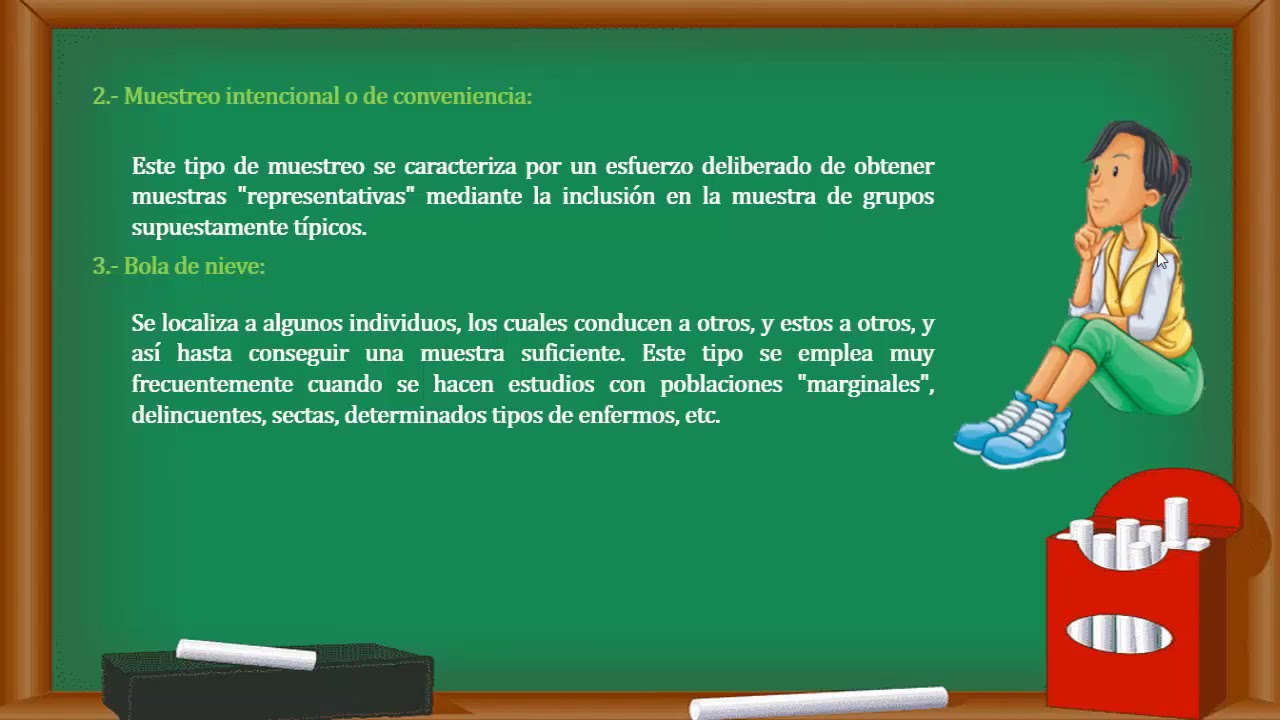 MUESTREO, TAMAÑO MUESTRAL Y ERROR MUESTRAL- ESTADÍSTICA Y PROBABILIDAD ...