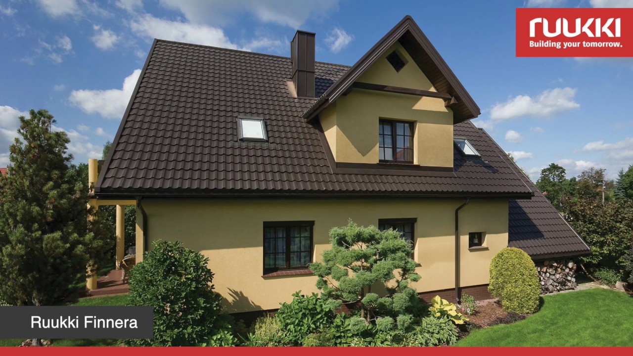 Ruukki Finnera modulinė čerpinė stogo danga - apžvalga ir privalumai ...