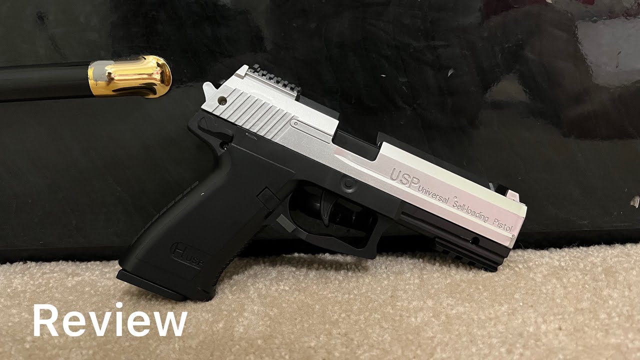[REVIEW] USP toy pistol (ejecting shells!) - YouTube
