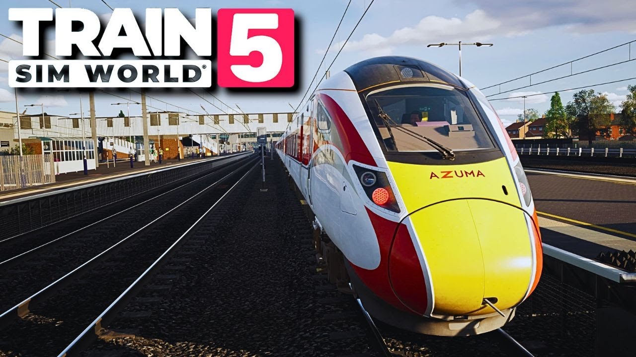 TRAIN SIM WORLD 5 PS5 PRO GAMEPLAY | EAST COAST MAIN LINE- CLASS 801 ...