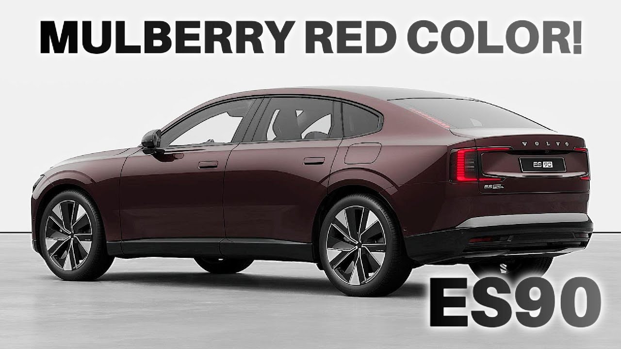 ALL-NEW 2026 Volvo ES90… Mulberry Red Looks Unreal! #volvo #volvoes90 ...