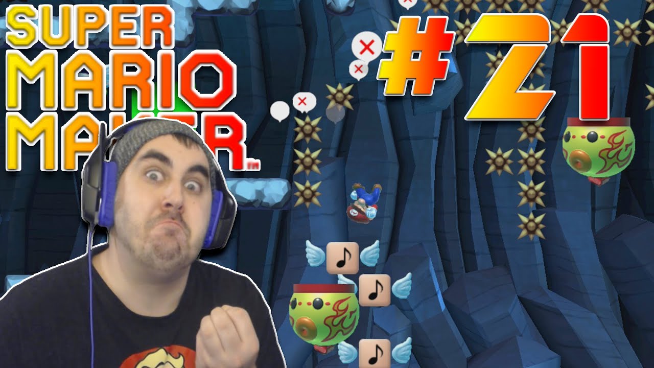 Super Mario Maker | 70 Seconds to Death!! | Part #21 - YouTube