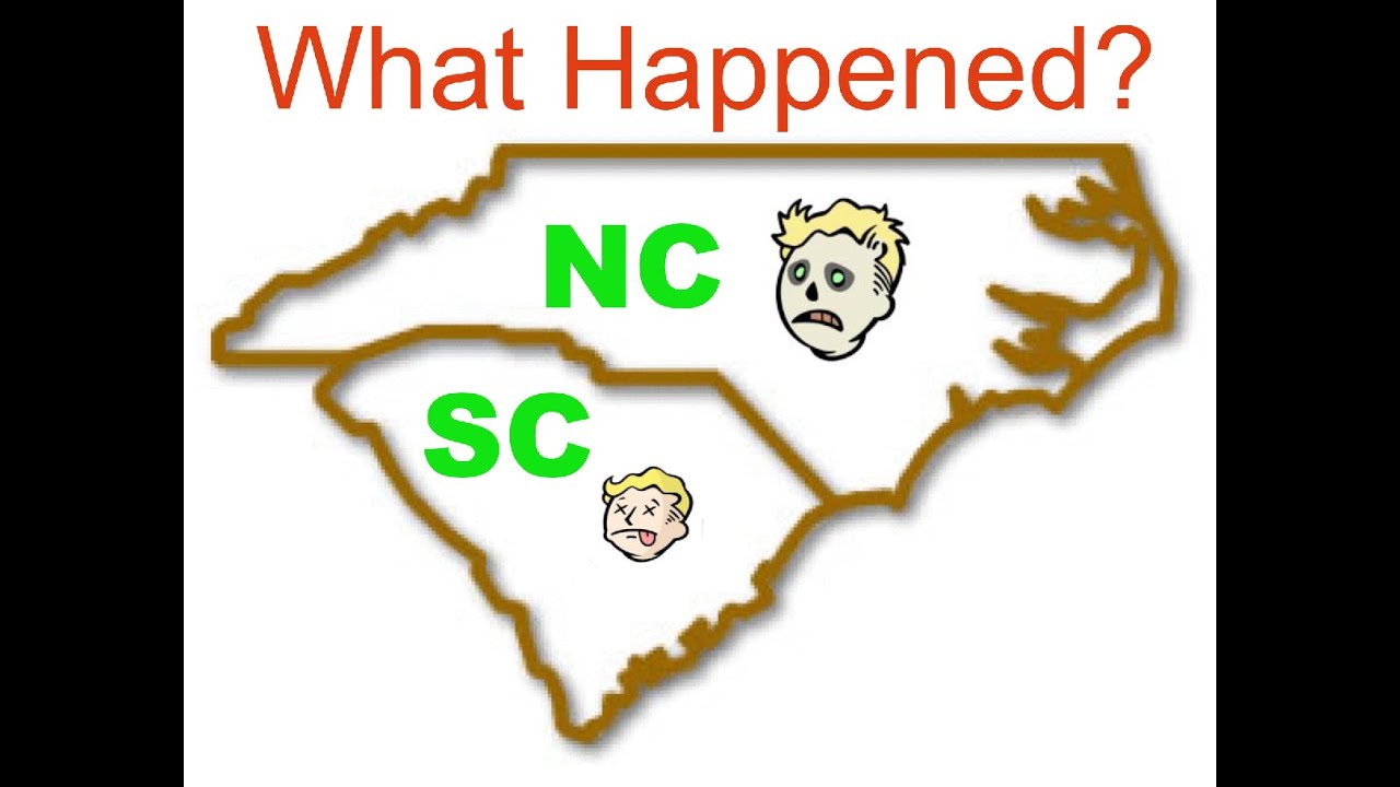What Happened To North And South Carolina In Fallout? - YouTube