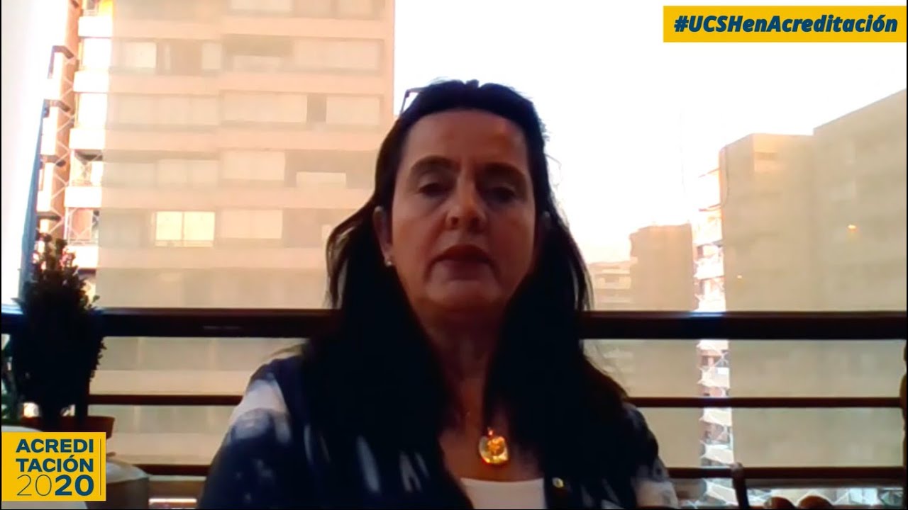 Rosa Velásquez, Directora de Gestión de Personas - Acreditación 2020 ...