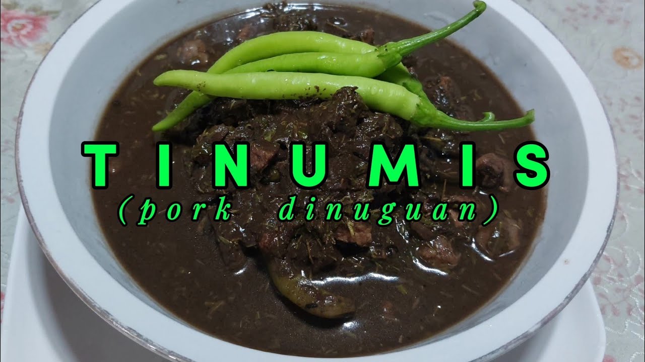 Kakaibang Luto ng TINUMIS/ PORK DINUGUAN Recipe #yummy #asmr #food# ...