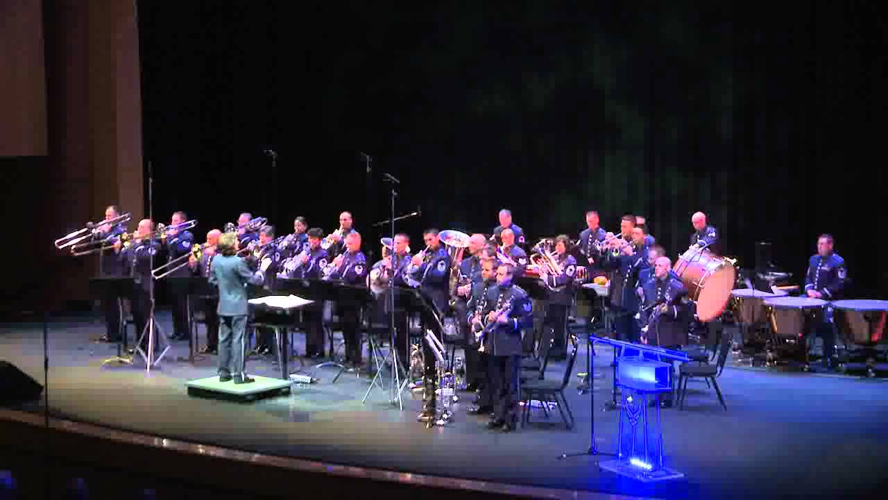 Stars and Stripes Forever - The Ceremonial Brass on tour - YouTube