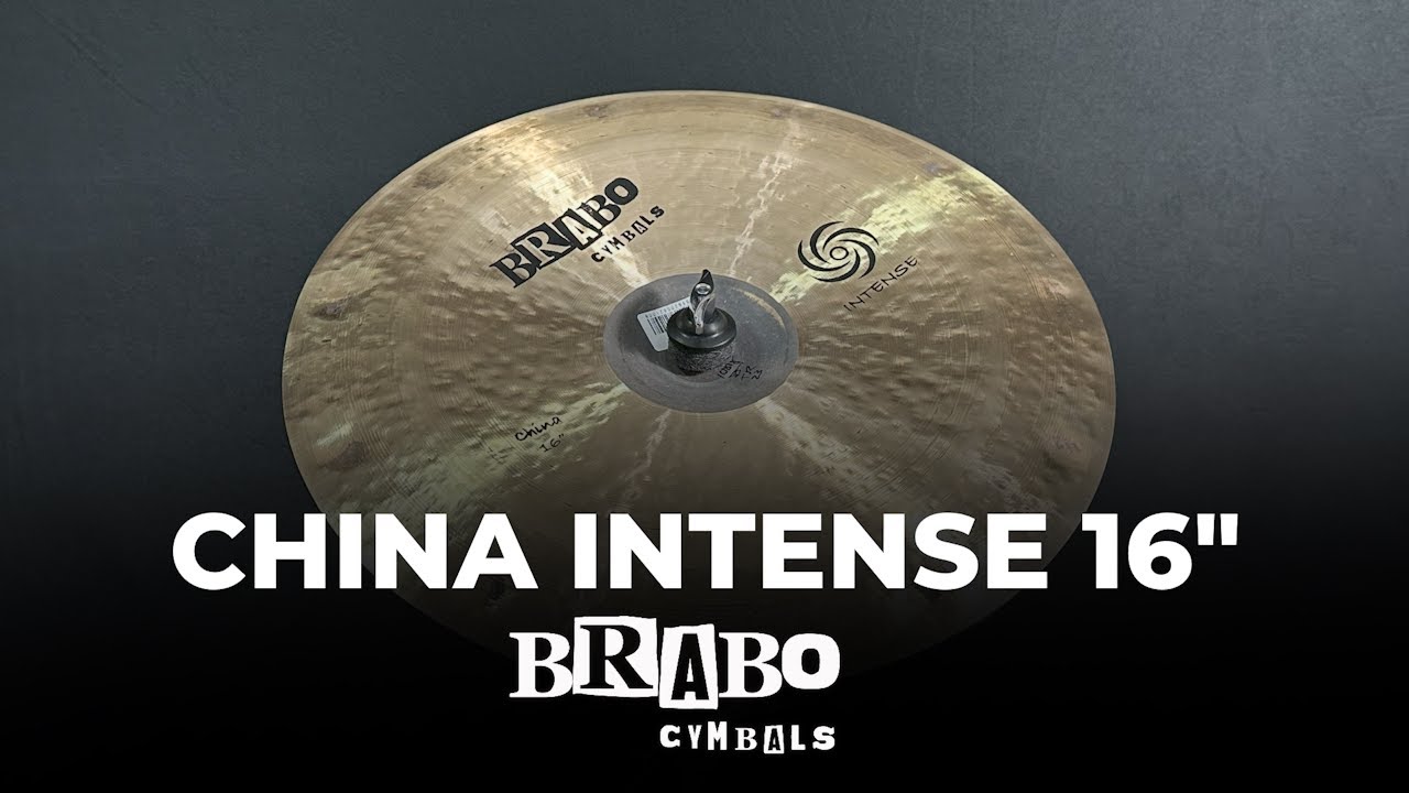 Brabo Cymbals CHINA INTENSE 16" (REVIEW) - YouTube
