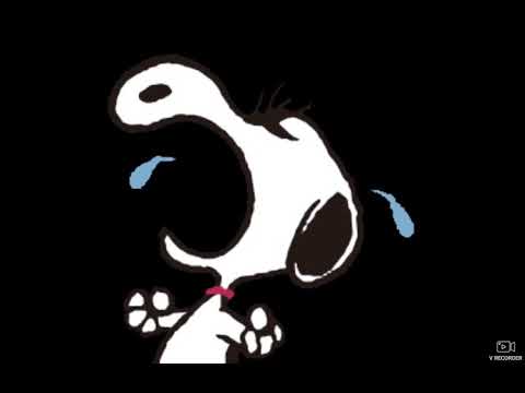 Snoopy Crying - YouTube