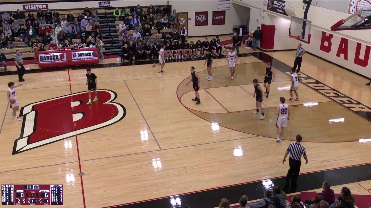 Badger High School vs Waterford High School Womens Varsity Basketball ...