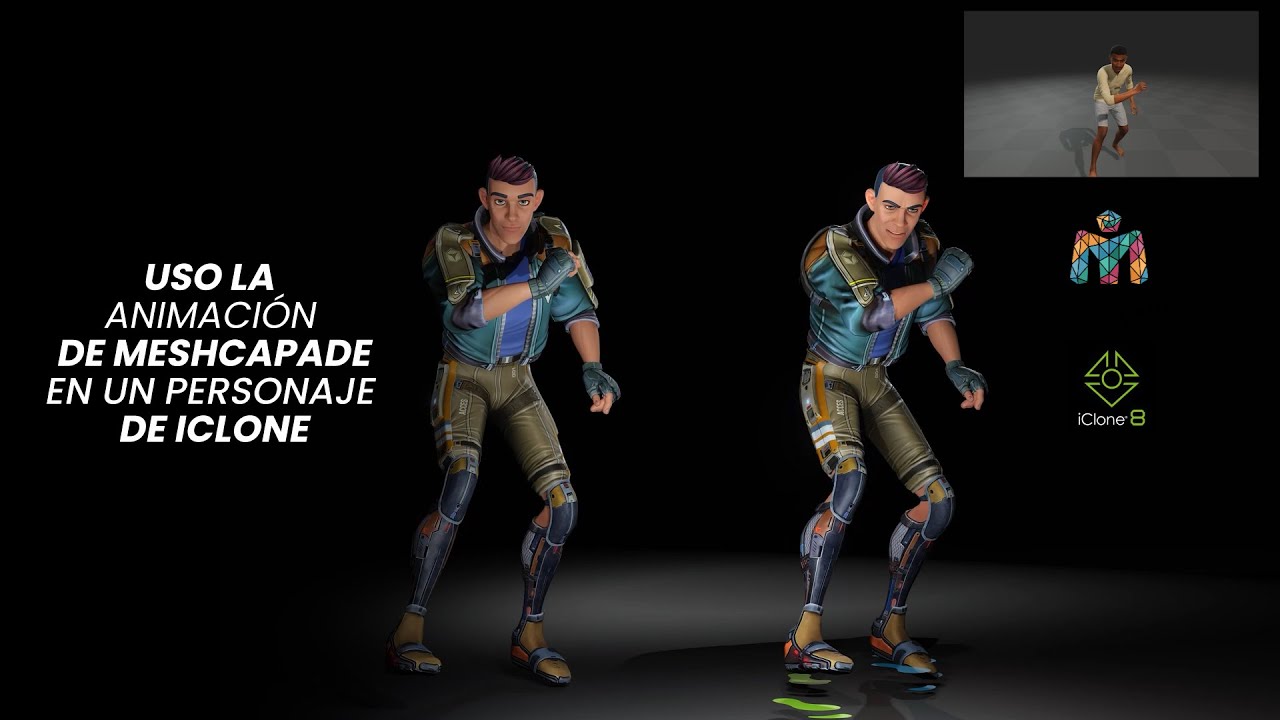 Use Meshcapade with Iclone 8 - YouTube