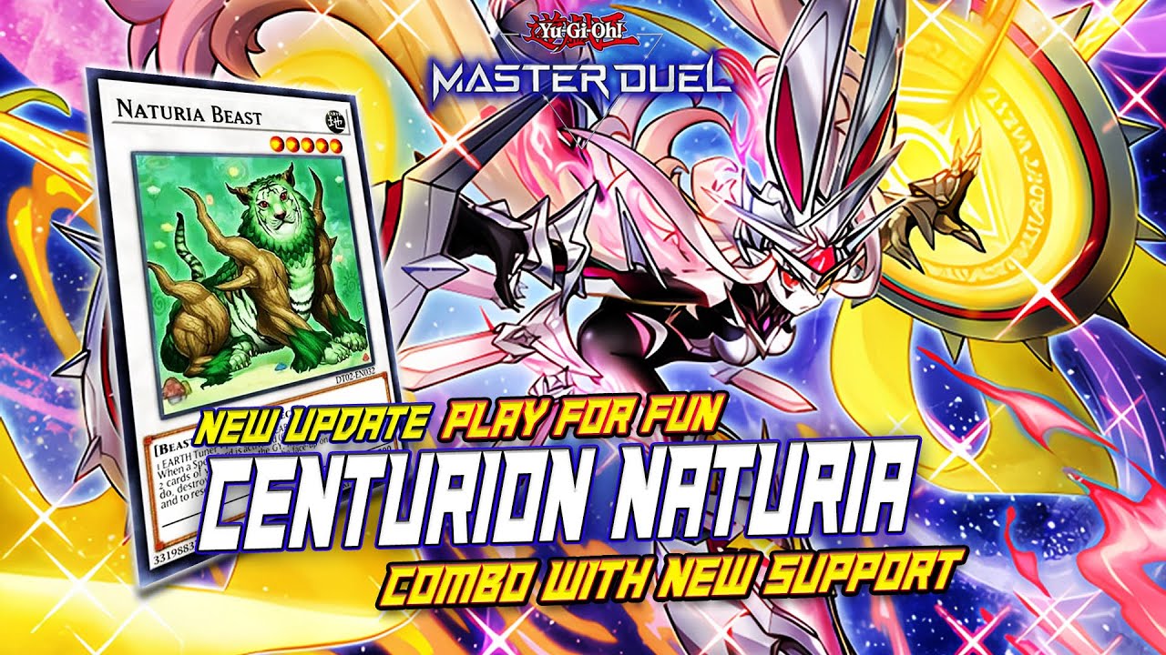 MASTER DUEL - PLAY FOR FUN! CENTURION FT. NATURIA DECK - COMBO ...