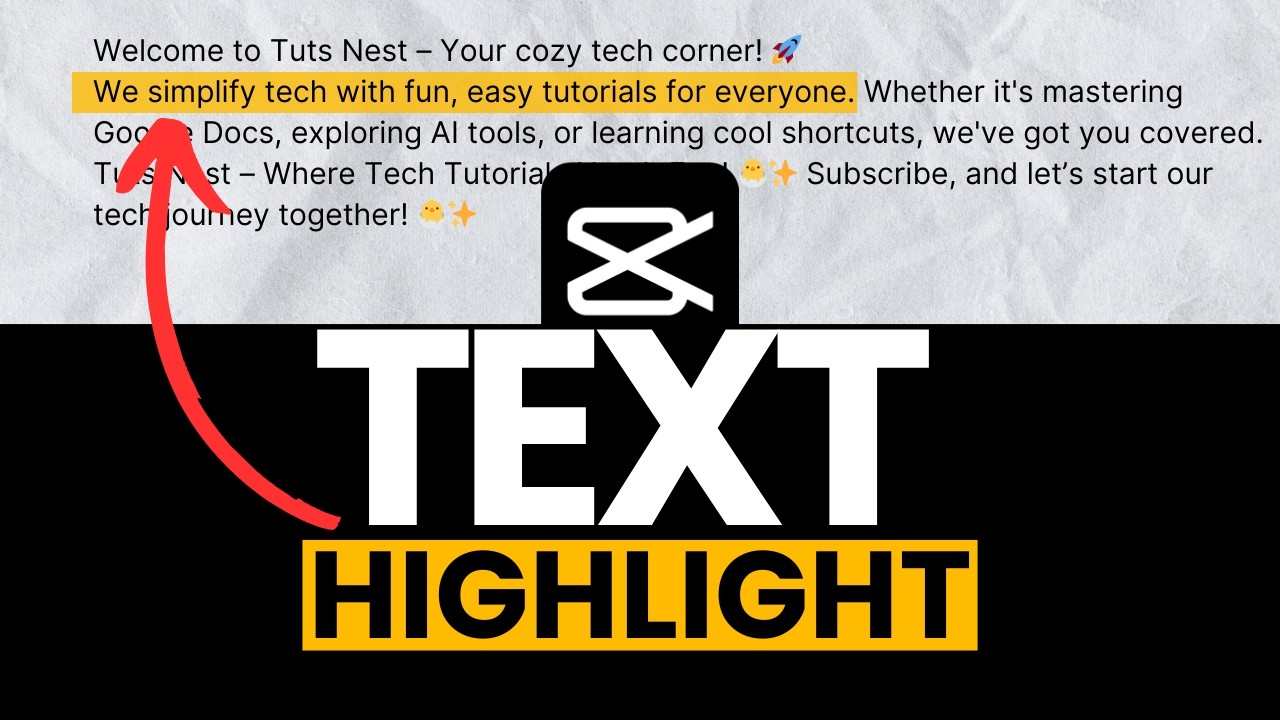 How To Highlight Text Effect On Video On CapCut On PC | CapCut PC ...