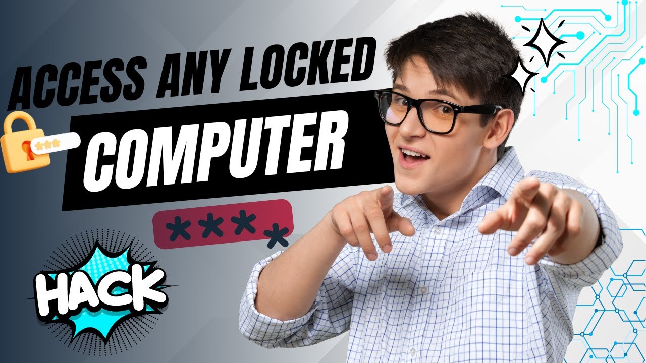 Locked Computer को कैसे खोले | Unlock Any PC #cybersecurity #hack # ...