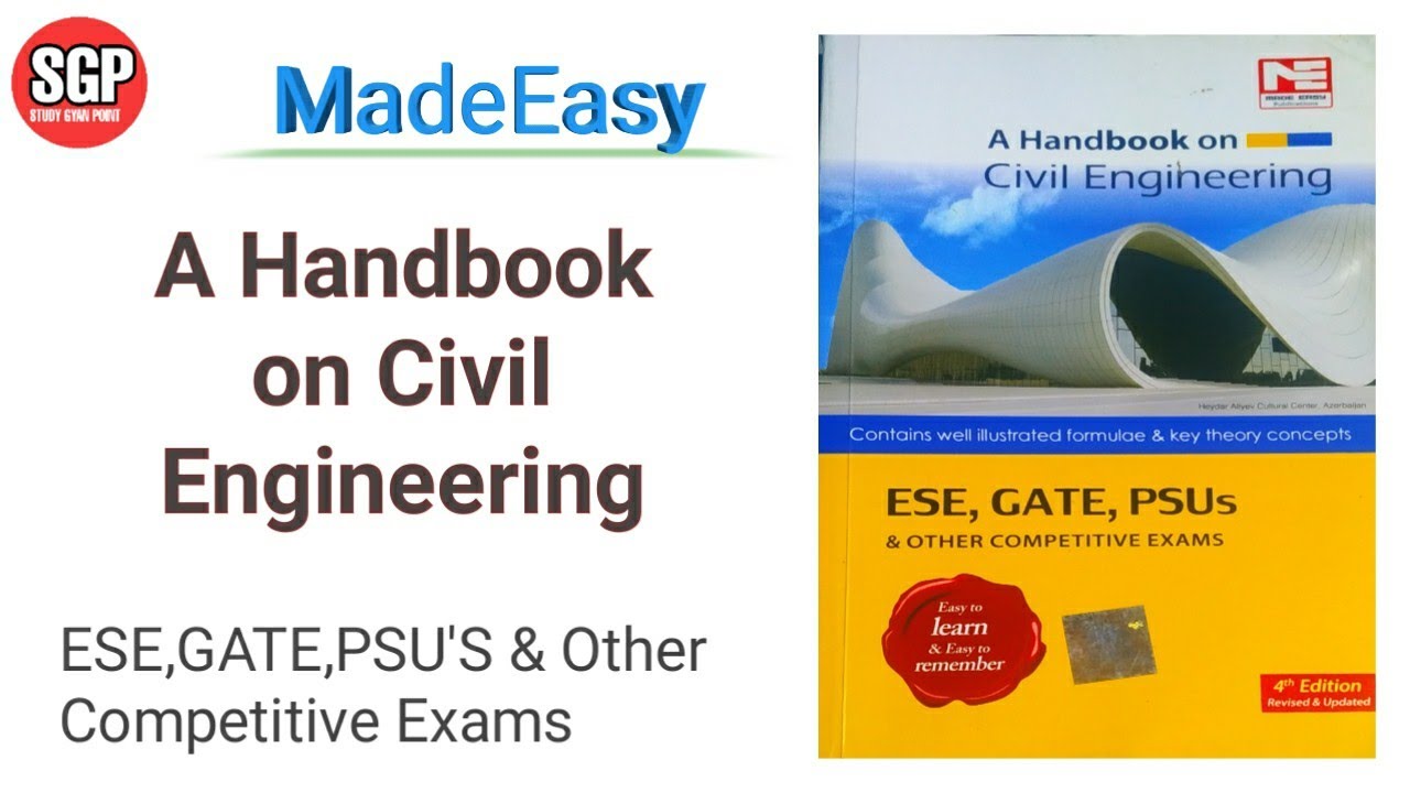 Made Easy Hand book for civil engineering | MadeEasy handbook | SSC JE ...
