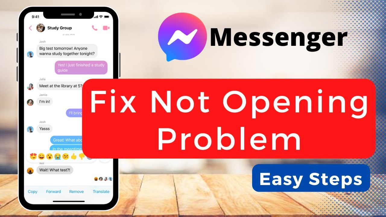 Fix Messenger Not Opening Problem !! 2022 - YouTube