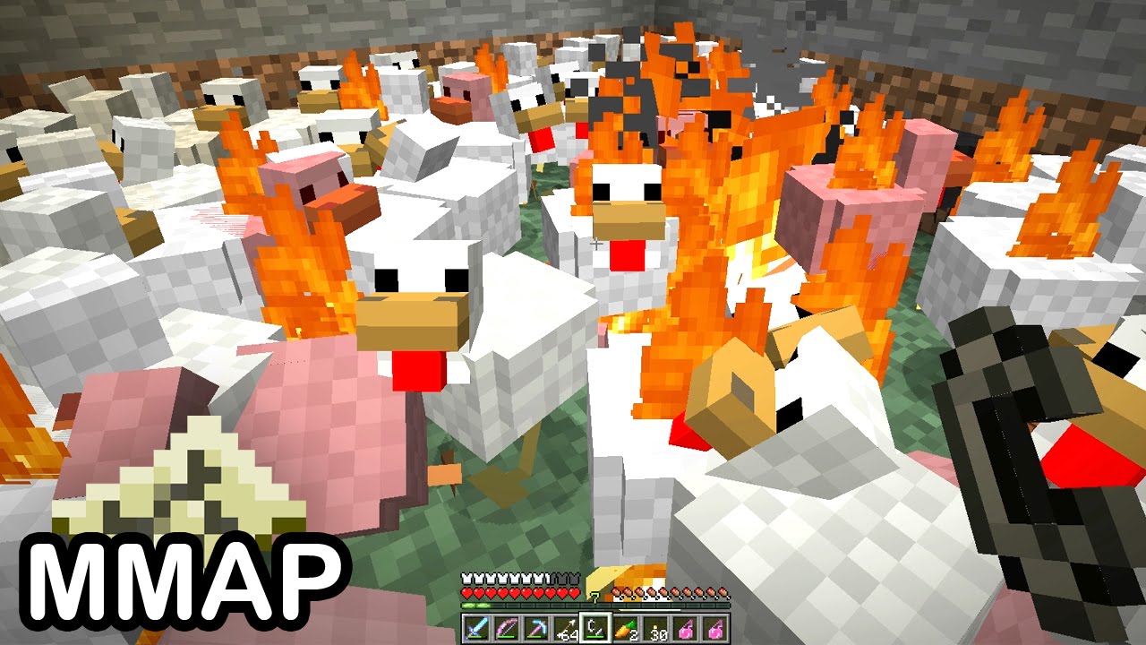 Minecraft: Chicken BBQ! (632) - YouTube