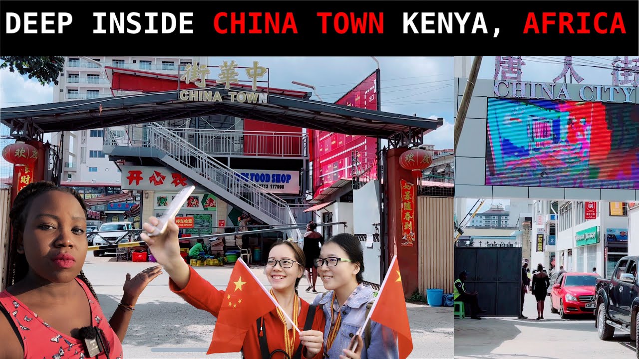 China town in Nairobi Kenya surprised me / LITTLE CHINA in Kenya Africa ...