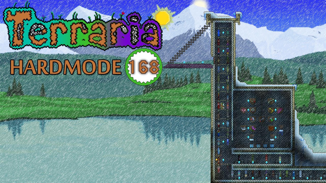 Terraria - LET'S BUILD A FORTRESS OF THE DAMNED - YouTube