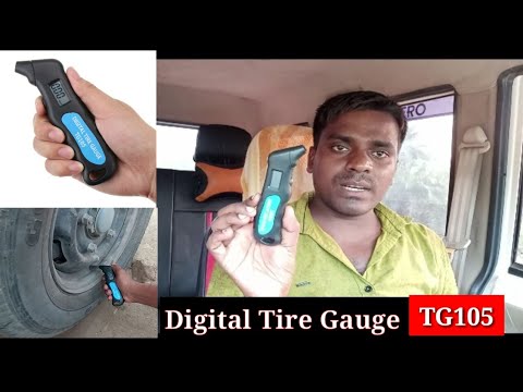 Digital Tire Gauge || Tire Pressure Gauge || TG105 - YouTube