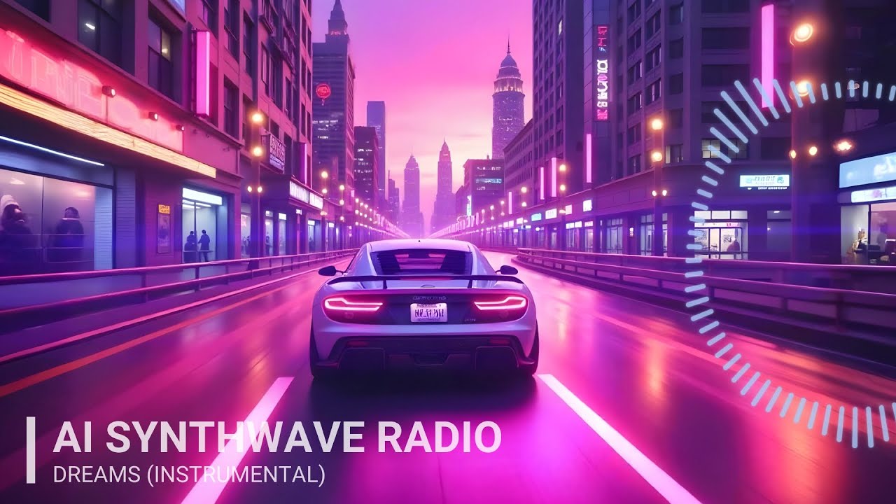 AI Synthwave Radio - Dreams (Instrumental) - YouTube