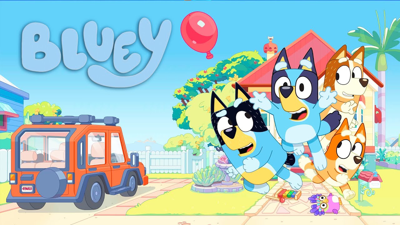 Blue i Bingo Gra Wideo po Polsku: Minigry - PC Bluey PL - YouTube
