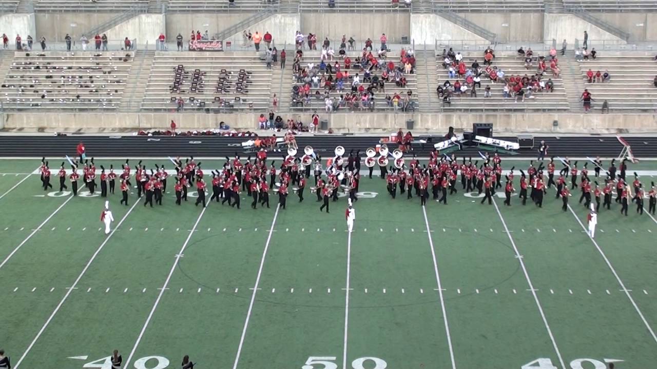 Terry HS Marching Band 9 1 16 - YouTube