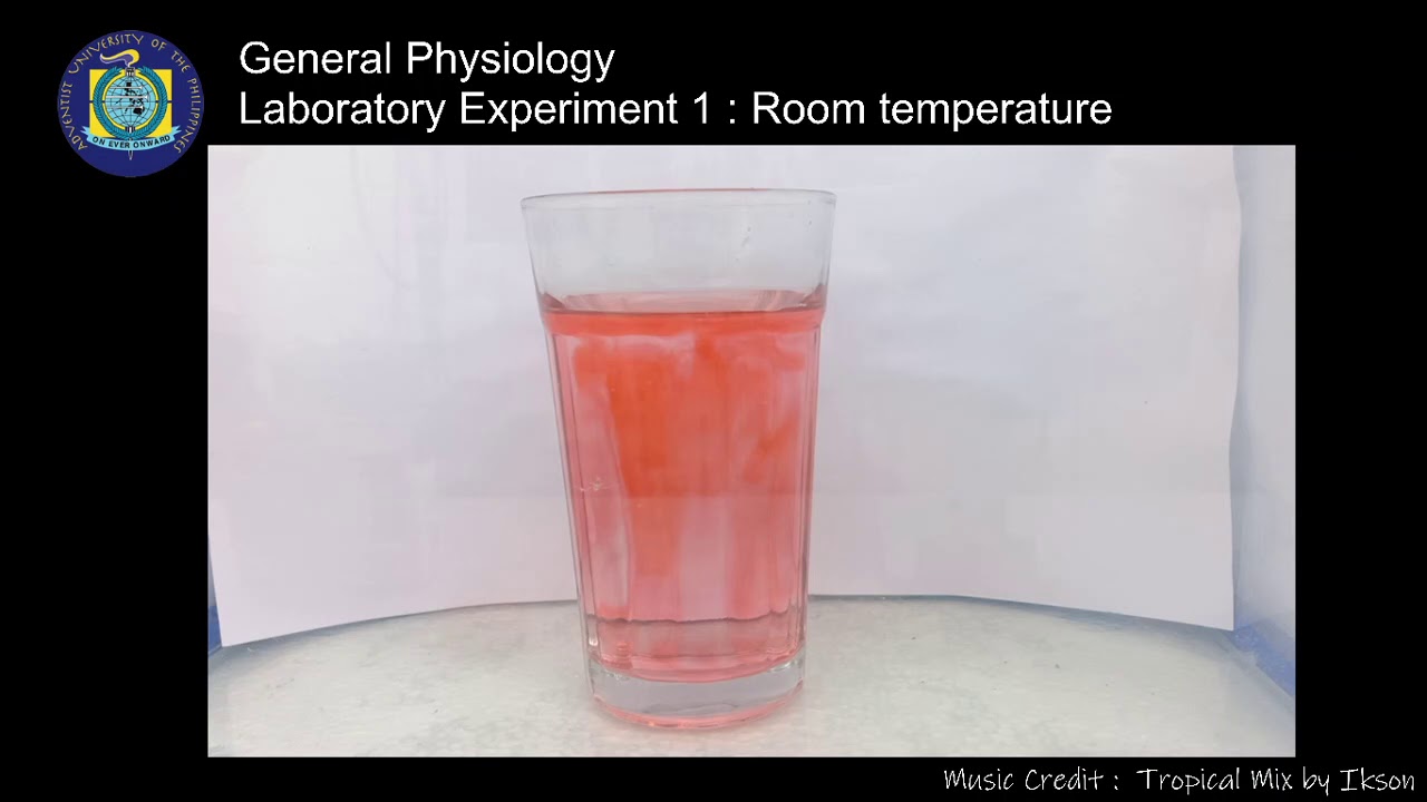 Experiment 1 : Room Temperature - YouTube