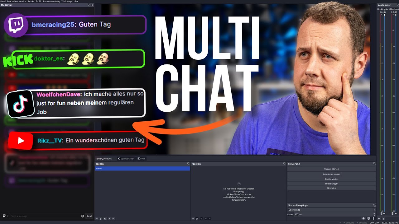 Super EINFACH! Ein CHAT für Multistream aufsetzen mit Casterlabs - YouTube