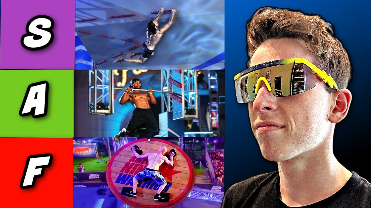 I Ranked Every American Ninja Warrior Obstacle - YouTube