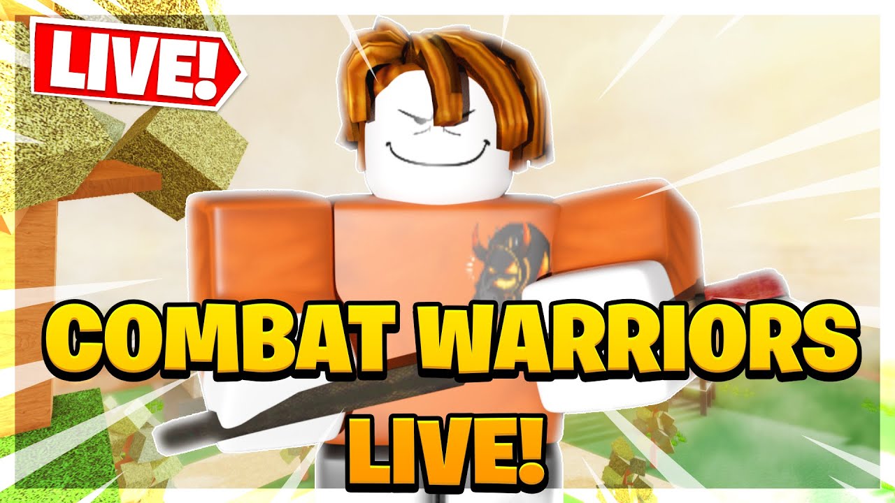 🔴 Roblox Combat Warriors Live! | Roblox Combat Warriors - YouTube