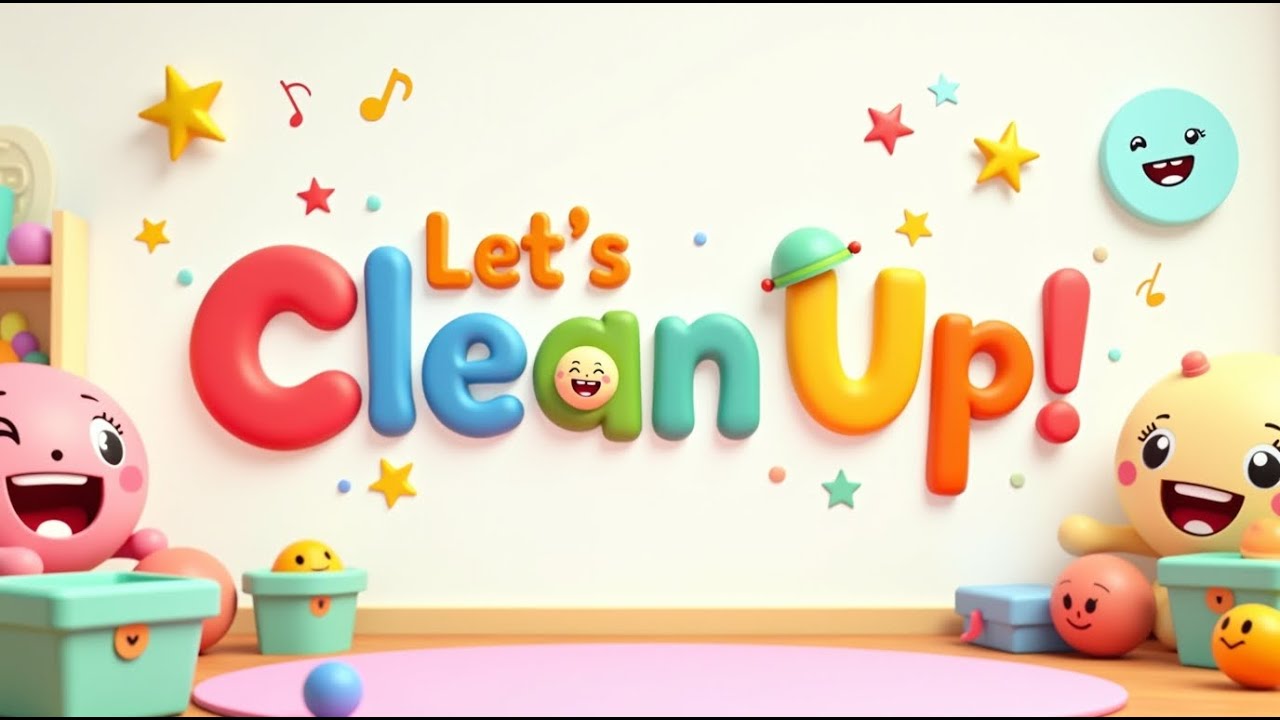 Let’s Learn to Clean Up! | A Fun Song About Tidying for Kids - YouTube