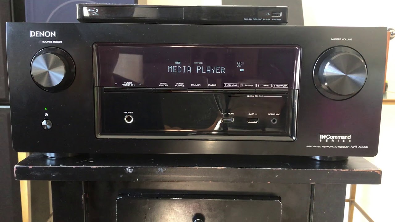 Denon AVR-X2000 Demo - YouTube