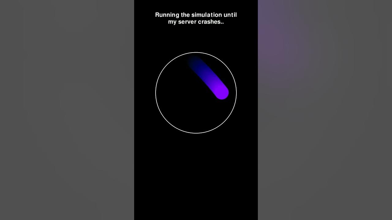 Ball bouncing simulation #adhd #music #code #space #python #physics #simulations #memes #science ...