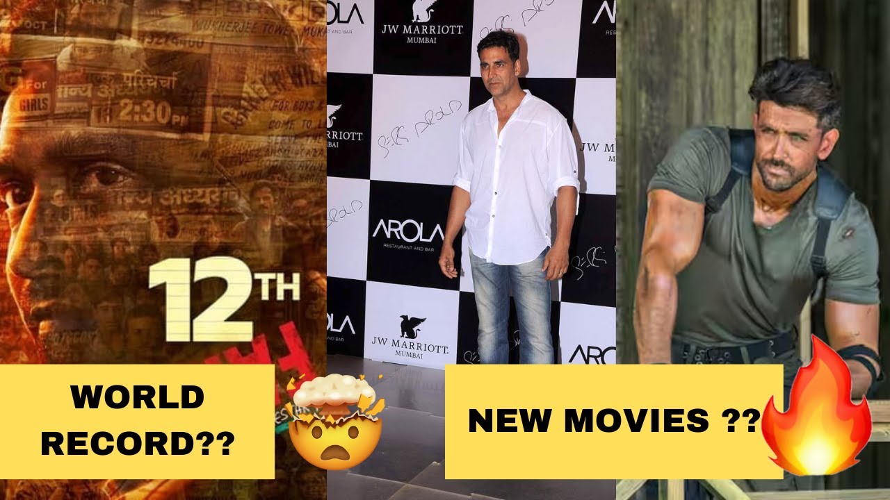12 Fail world record ??😱😱😱| HRITHIK ROSHAN AND AKSHAY KUMAR NEW MOVIE ...