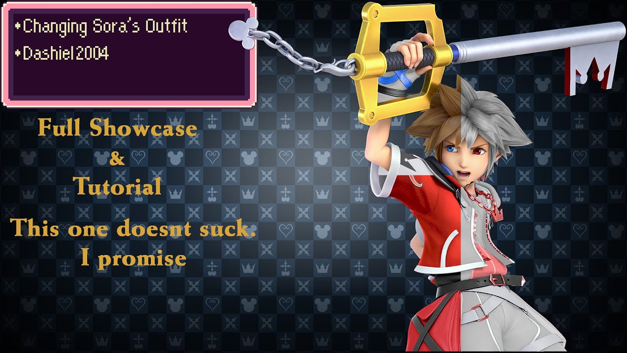 Changing Sora Outfit Updated Showcase + New Tutorial! - YouTube