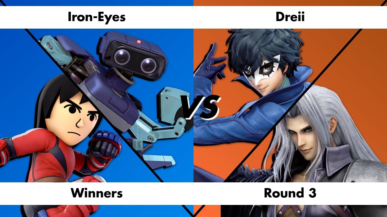 House of Cards 8 Winners Round 3 Iron-Eyes (ROB/Mii Brawler) vs Dreii ...
