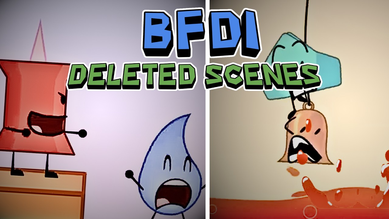 BFDI's DELETED Scenes [CHRONOLOGICALLY ORDERED] - YouTube