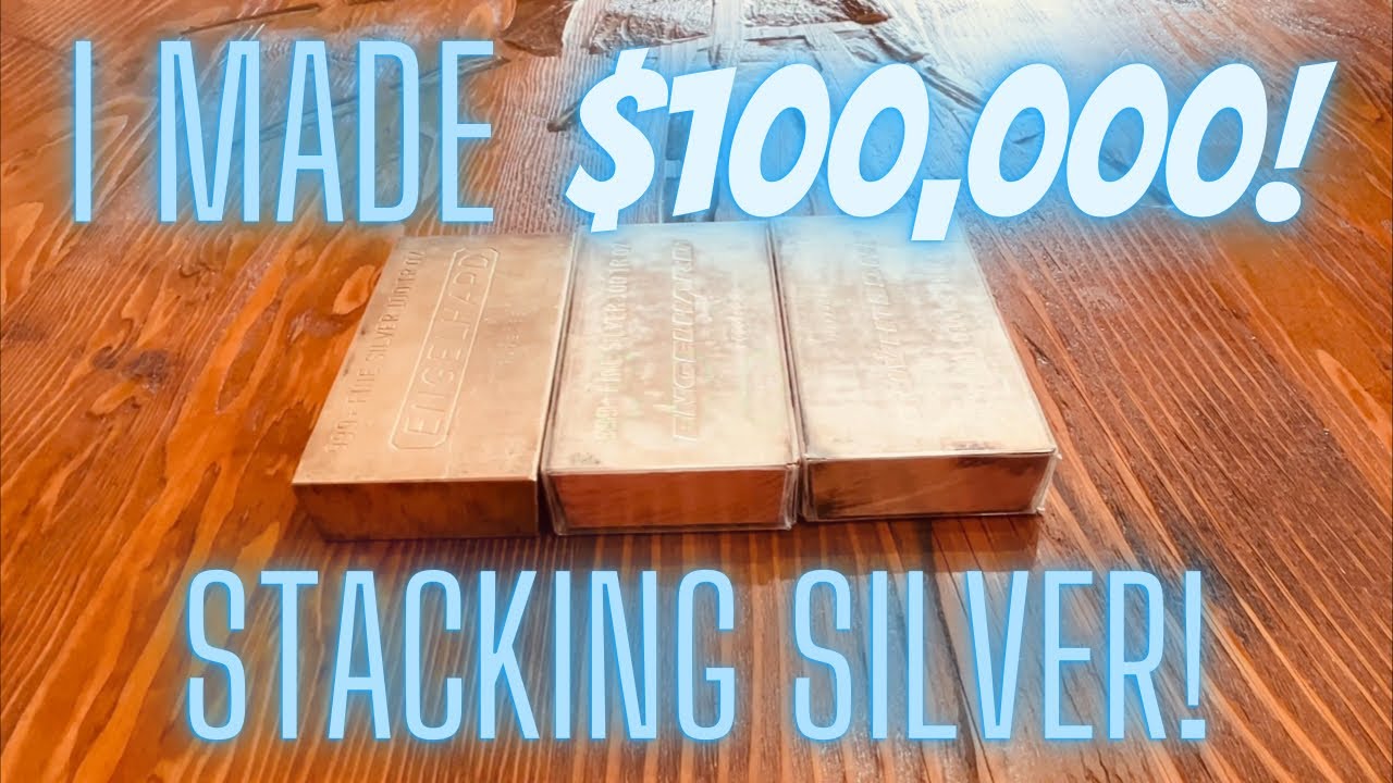 How much Silver do I have? Silver stacking - Silver price - YouTube