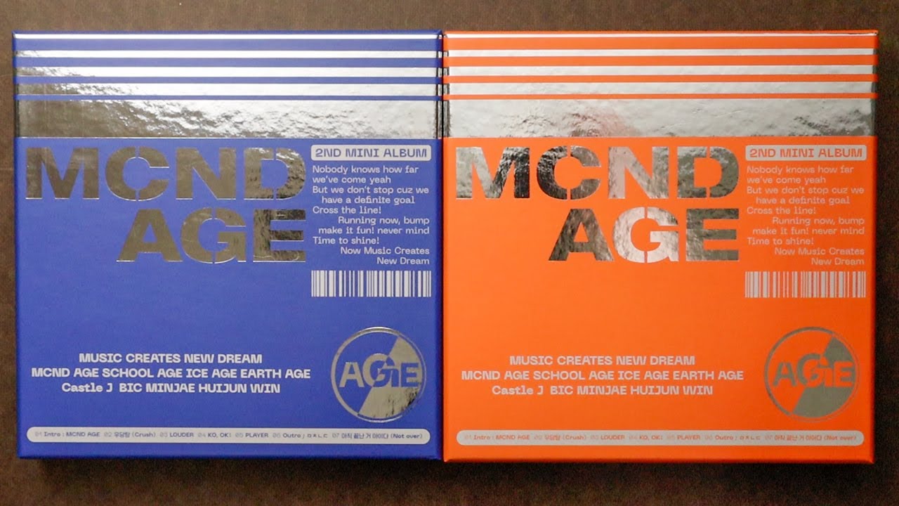 Unboxing | MCND Mini Album Vol 2 MCND AGE - YouTube