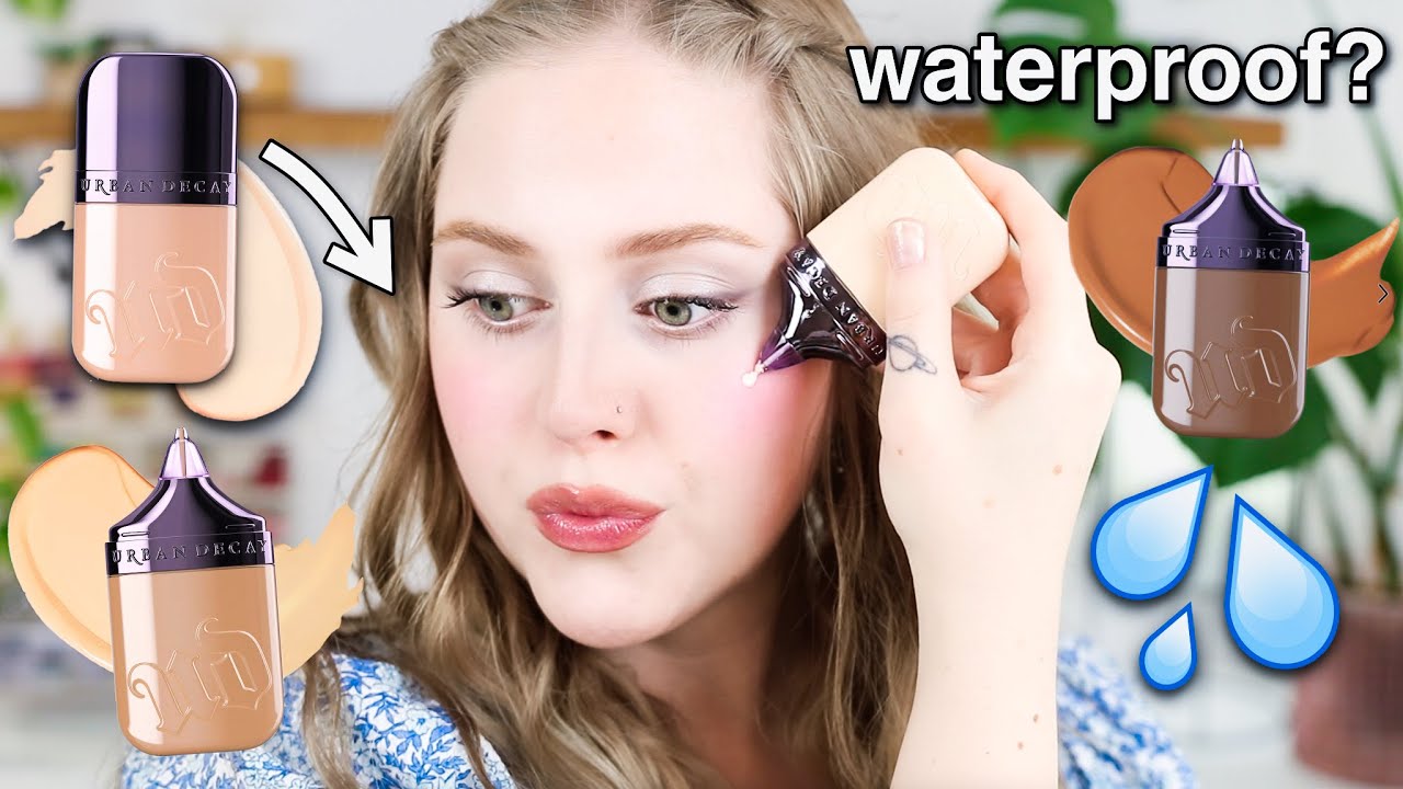 My most THOROUGH test yet…Urban Decay Face Bond Waterproof Foundation ...